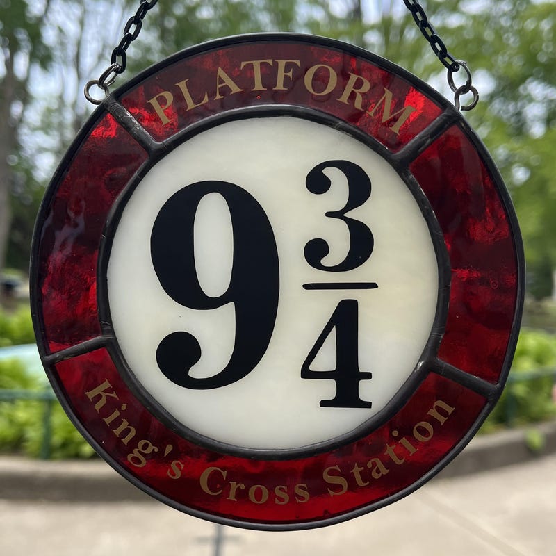 Platform 9 3 4 Sign - Etsy