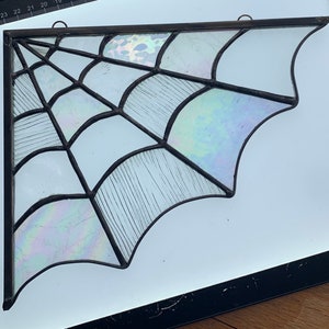Stained Glass Cobweb Corner - Etsy