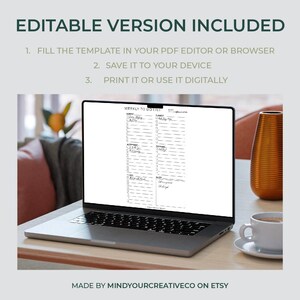 Five Day Week to Do List Printable, Minimal Weekly Planner Template ...