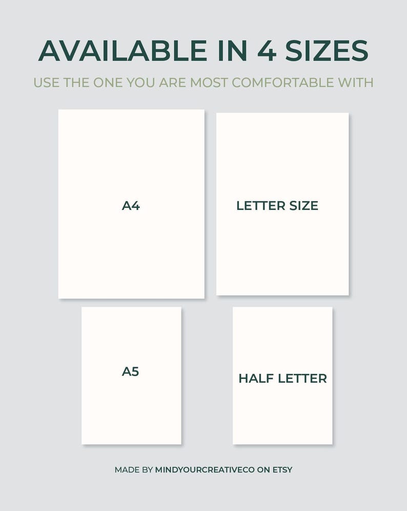 Minimal to Do List Printable, Simple Tasks List Template, A4/a5/letter ...