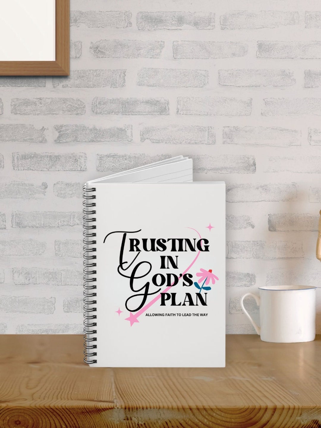 Trusting in Gods Plan Bible Study Journal Missionary Journal Grow ...