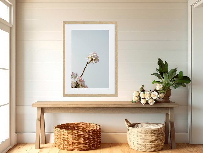 Simple Flower Digital Wall Art Scandinavian Decor DIGITAL DOWNLOAD - Etsy