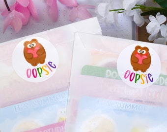 Kawaii Oopsie Stickers - Etsy