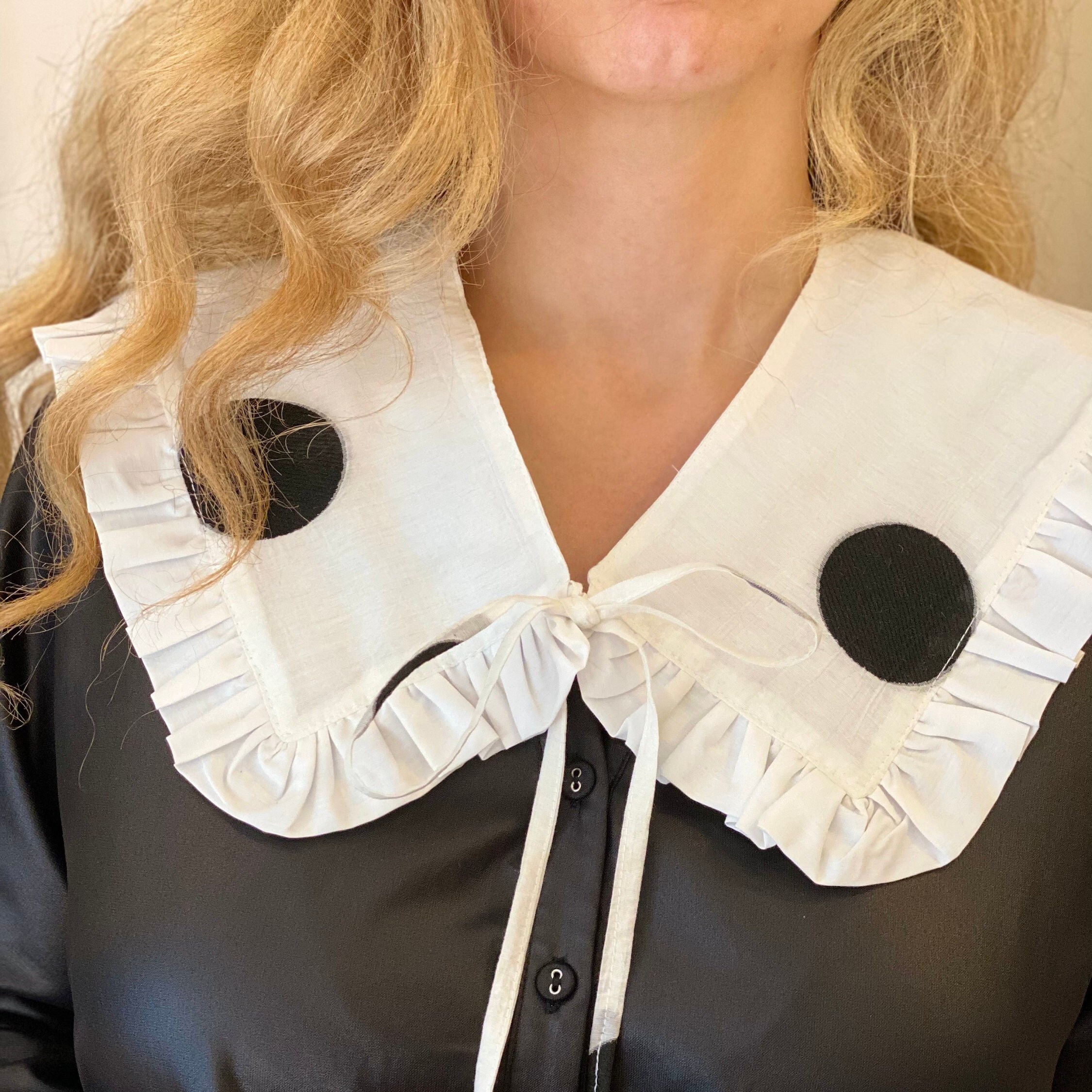 Vintage Collar, Removable Collar, Frill Collar, Detachable Collar ...