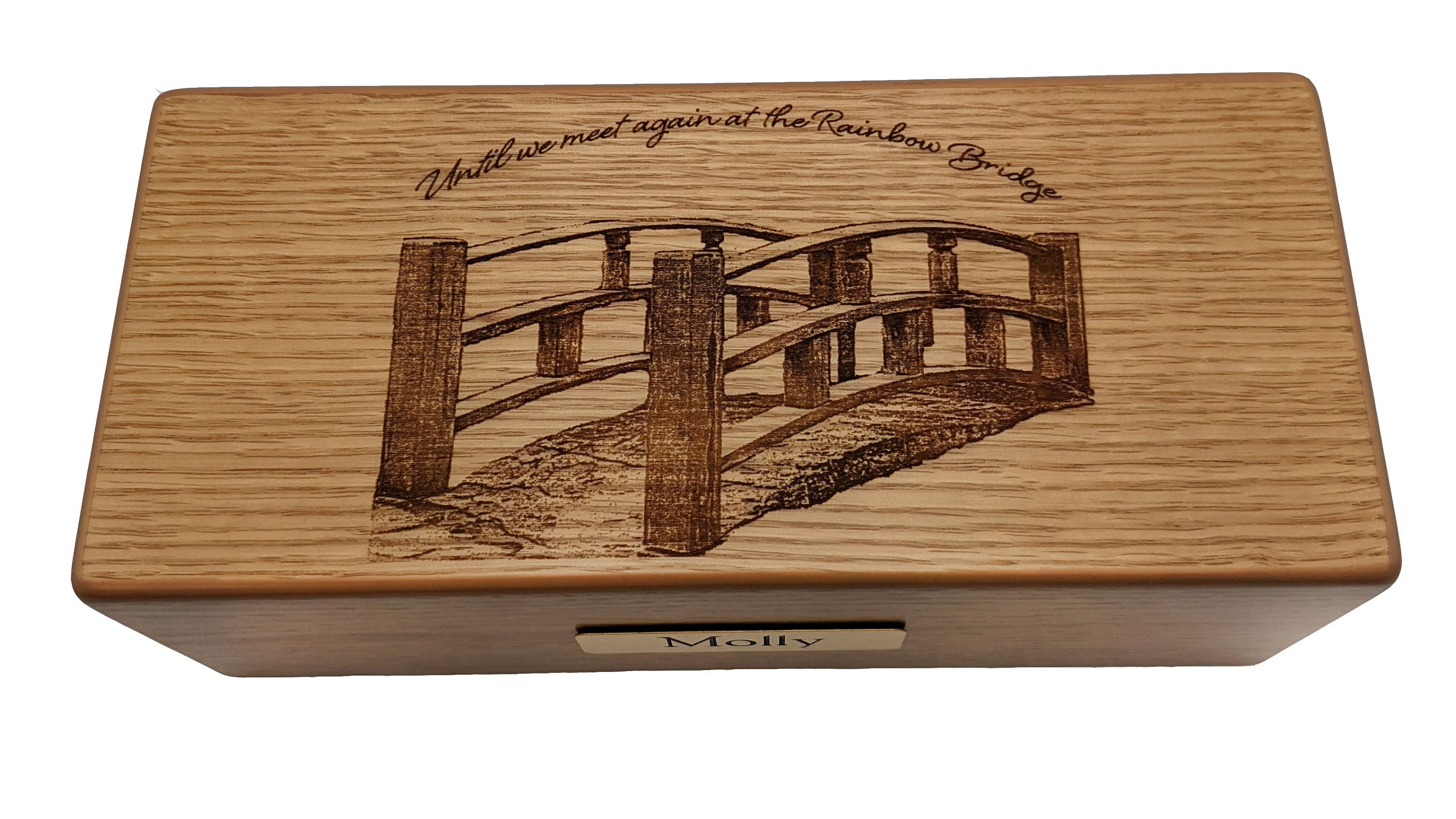 Rainbow Bridge Pet Cremation Urn - Etsy