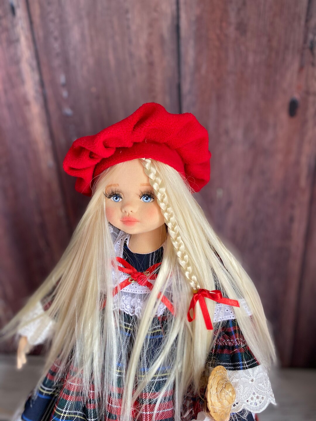 Victorian Era Inspired Handmade Doll, Waldorf Inspired Doll, 1880s Doll ...