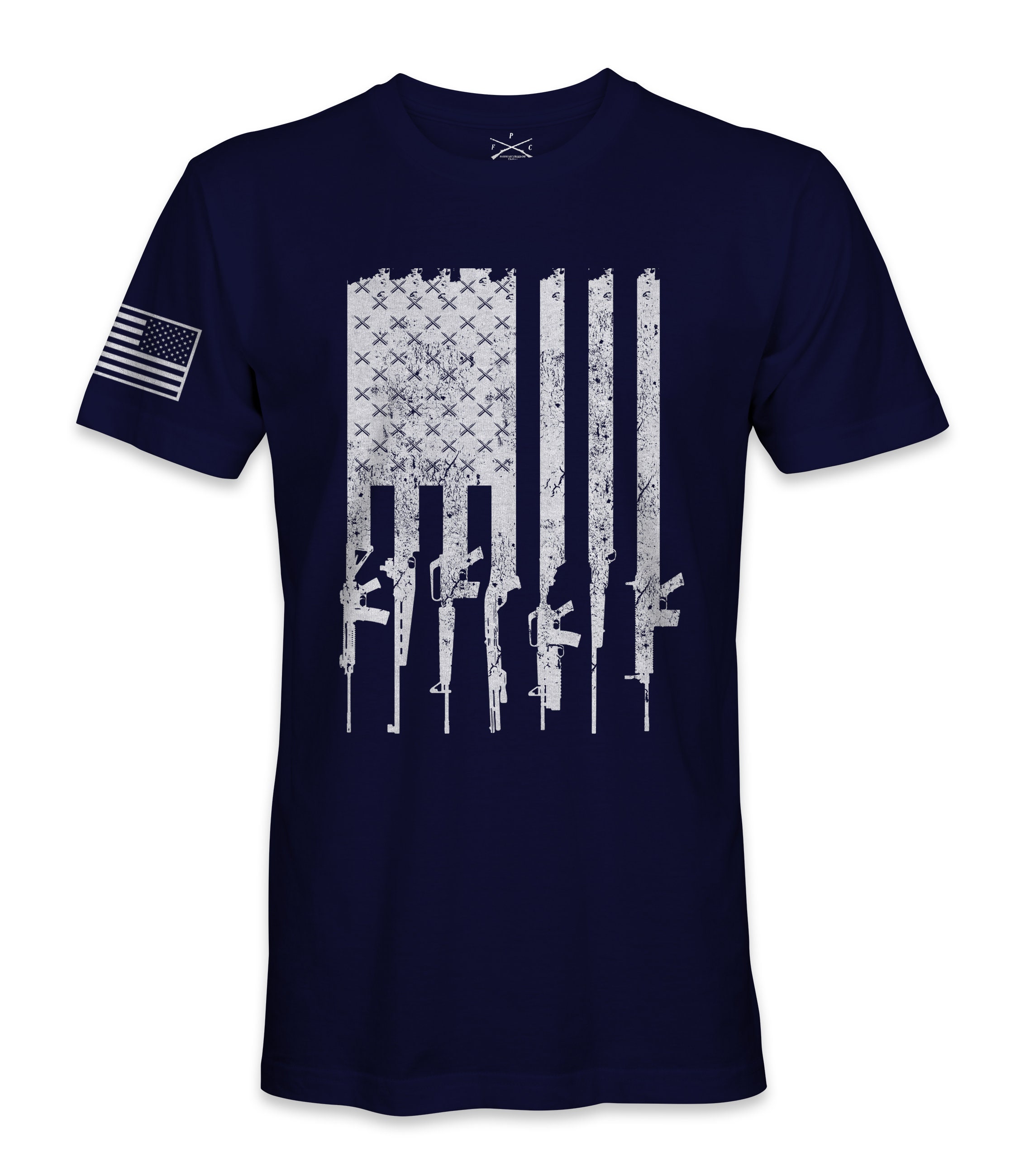 American Flag Rifles Shirt 2nd Amendment Patriotic Shirts - Etsy