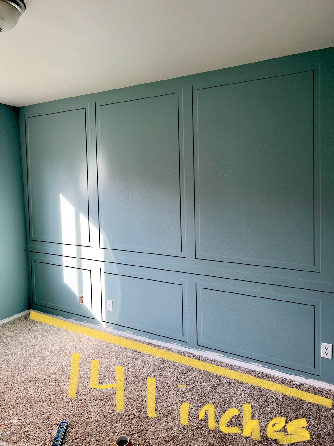 Custom Made Wall Molding Project We Have Done for Jessrade1 - Etsy