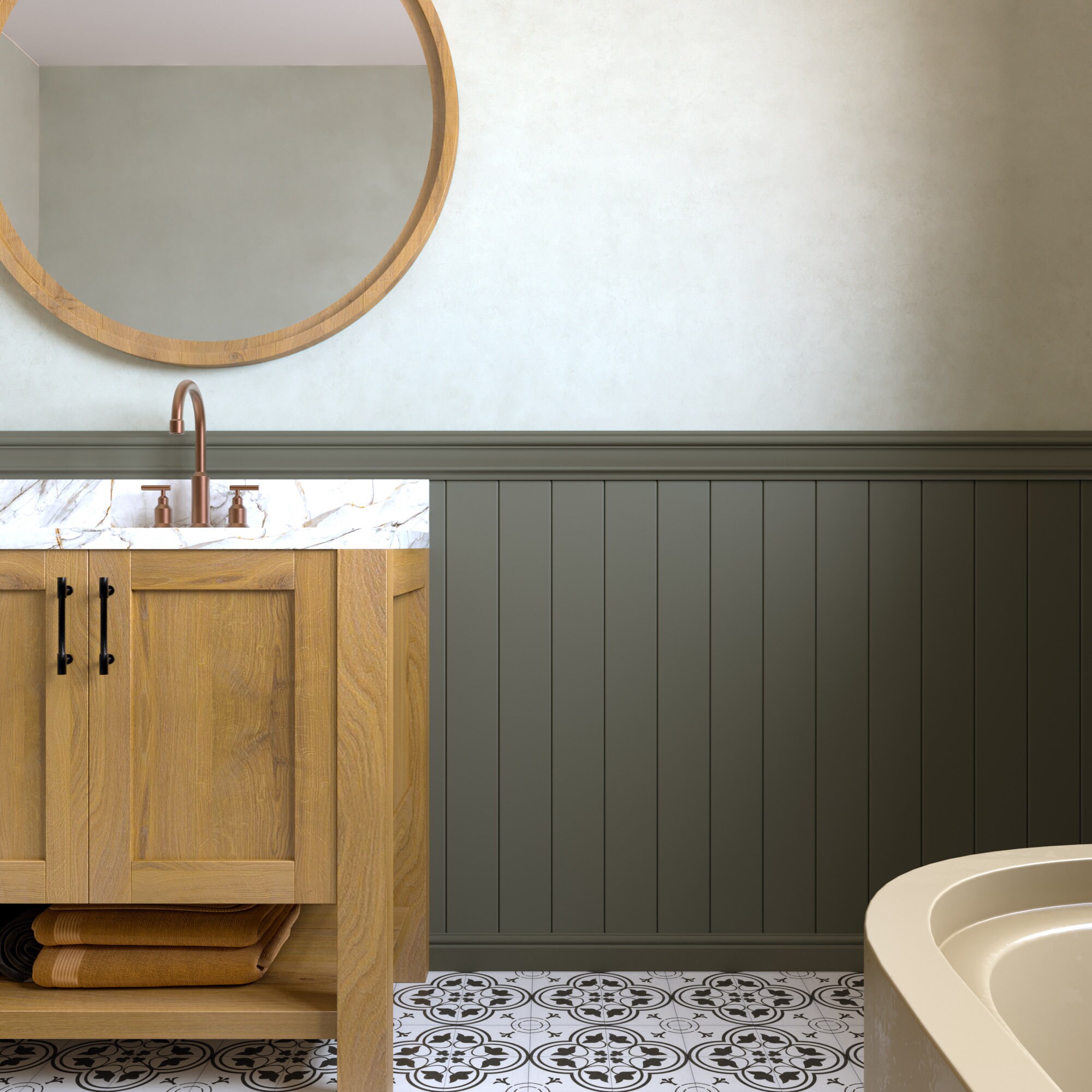 Wall Paneling Kit Ready to Assemble Wall Paneling Package - Etsy Canada