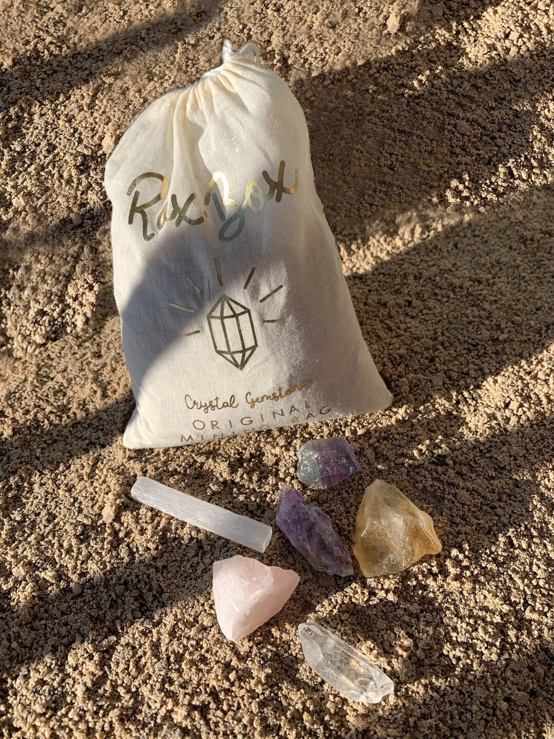 Crystal Gemstone Original Mining Bag - Etsy