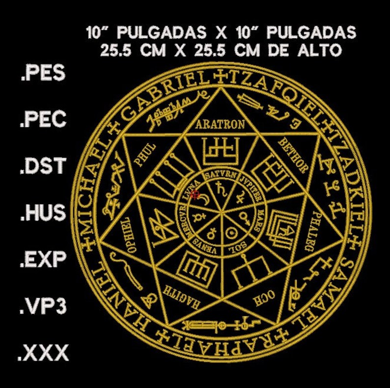 Seal of the Seven Archangels / Protection - Etsy