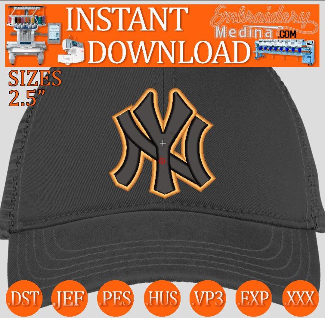 Embroidery Design for a 3D Foamy New York Cap - Etsy UK