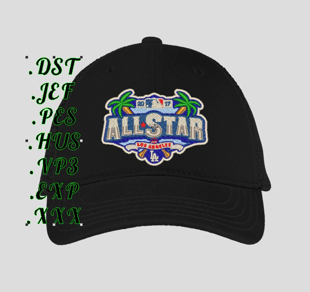 LA All Star Cap Embroidery Design - Etsy