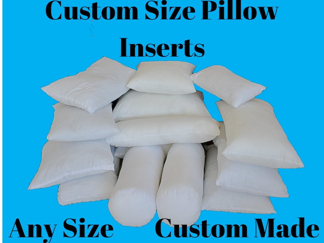Custom Size Pillow, Custom Made Pillow, Pillow Insert, Throw Pillow ...