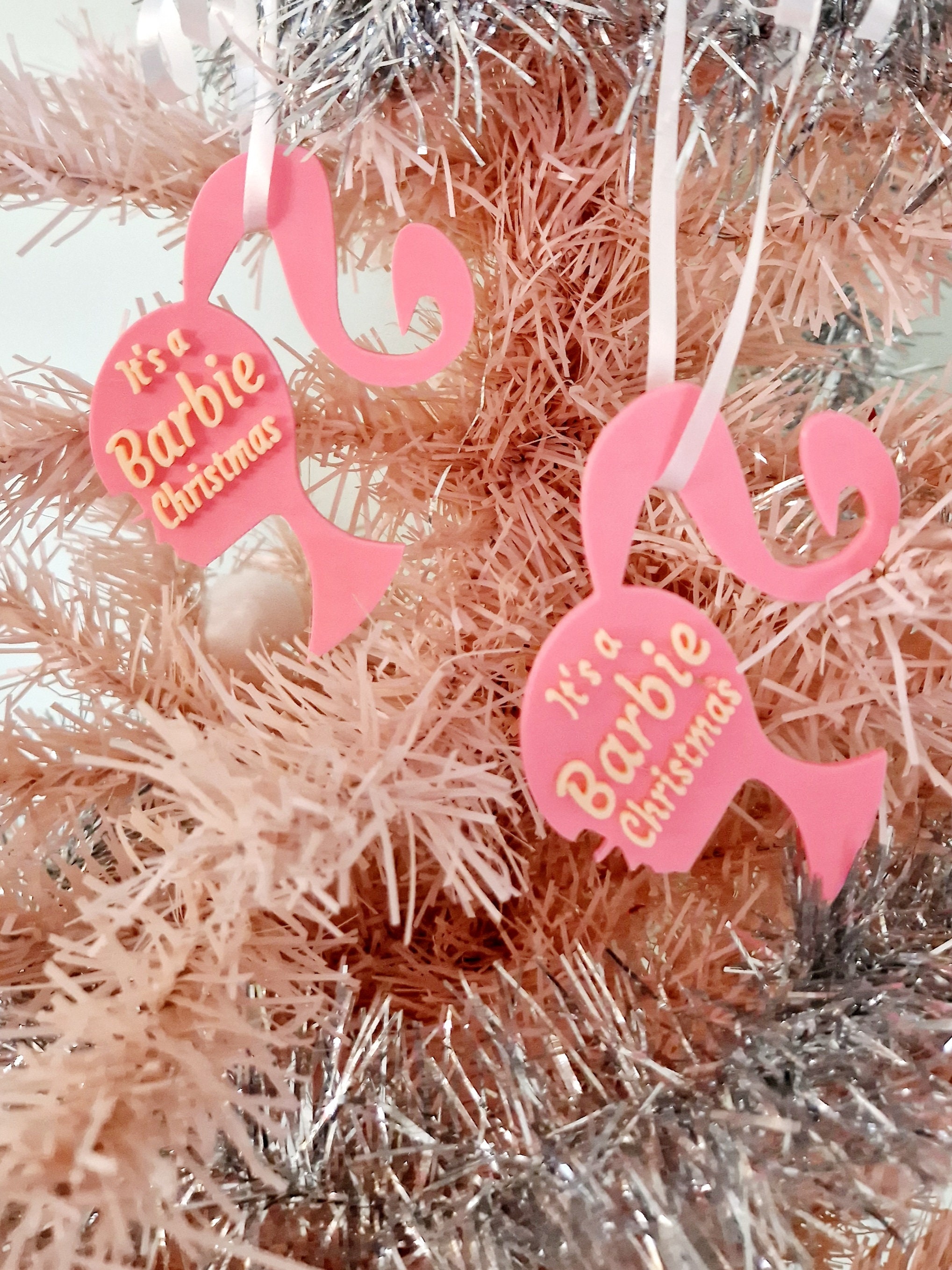 Barbie Christmas Tree Decoration and Tree Topper - Etsy UK