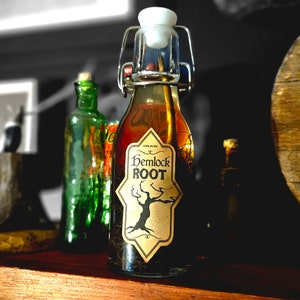 STICKERS | Potion Bottle Labels | Set of 16 on Kraft Sticker Paper ...