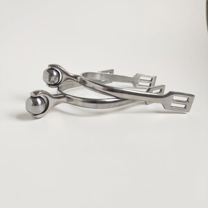 Silver Roller Ball Women's English Spurs - Etsy