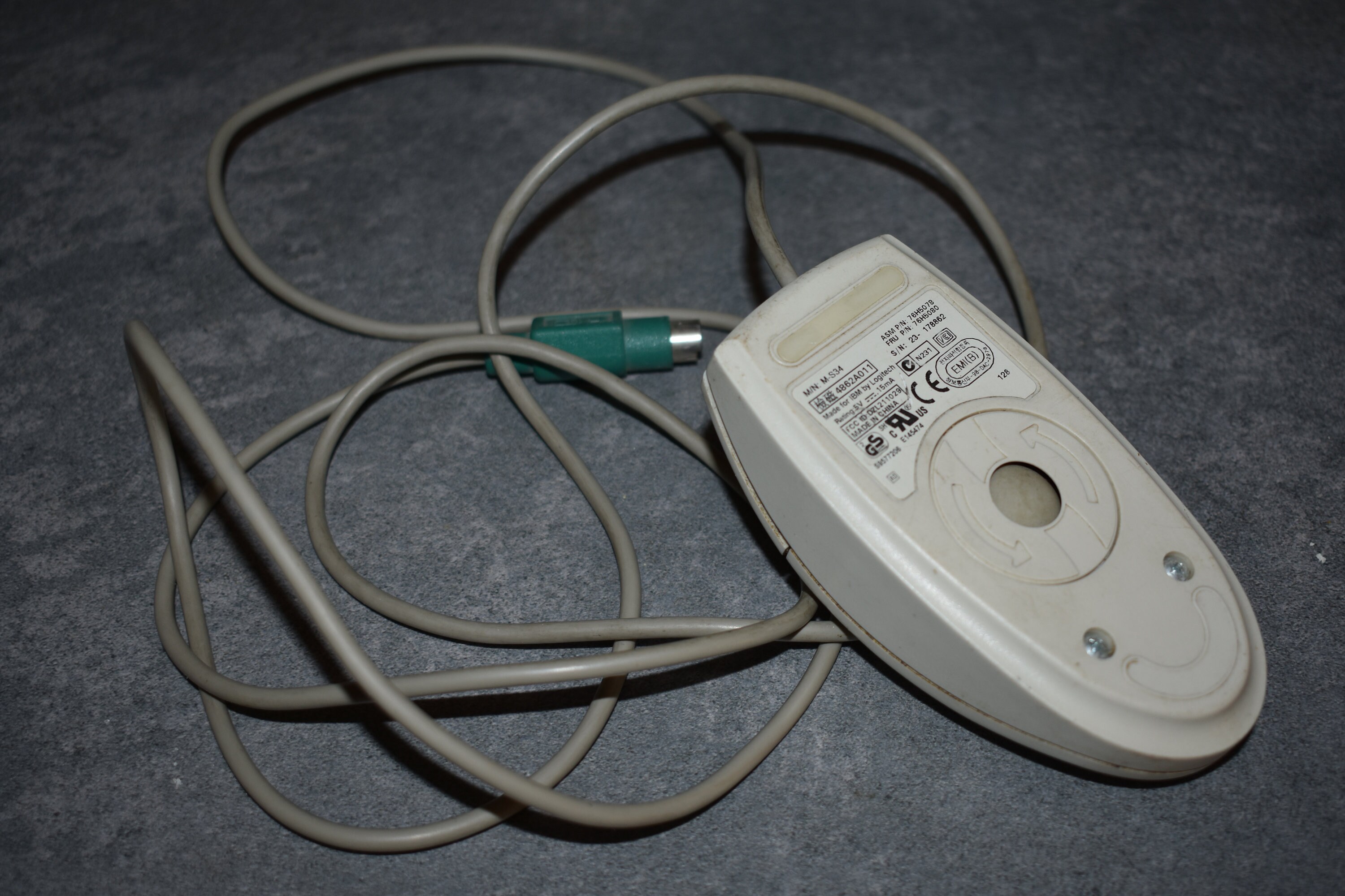 Retro Computer Mouse White vintage Retro Microsoft Mice - Etsy