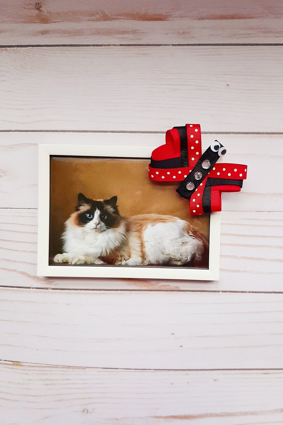 Butterfly Picture Frame/ Butterfly Photo Frame/ Butterfly Gift/ Vintage ...