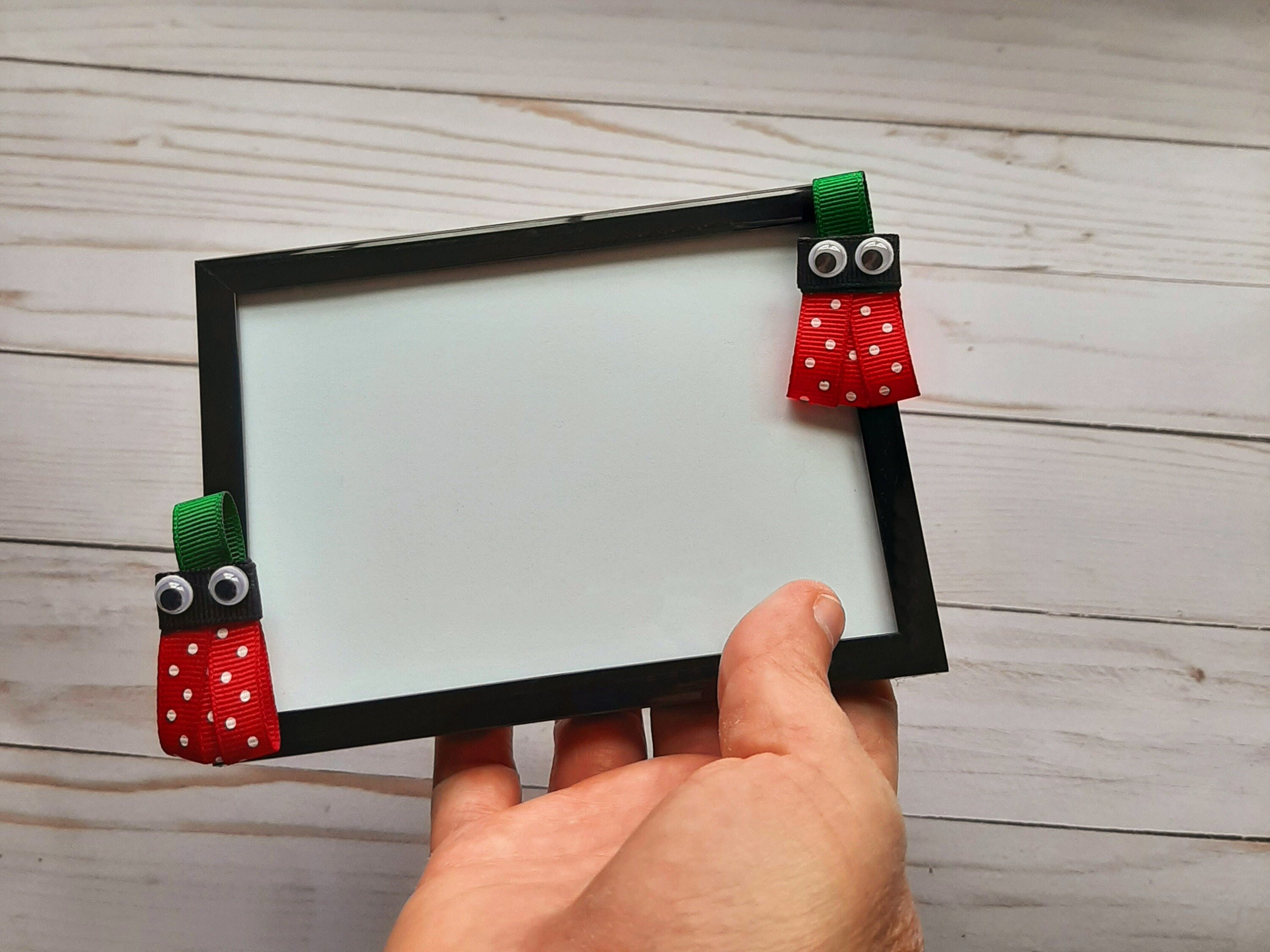 Ladybug Photo Frame/ Ladybug Picture Frame/ Ladybug Gift/ Decor for Kid ...