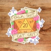 Dnd Sticker, Dnd Stickers, Planner Stickers, Guess I'll Die Funny ...