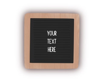 Custom Letterboard - Etsy