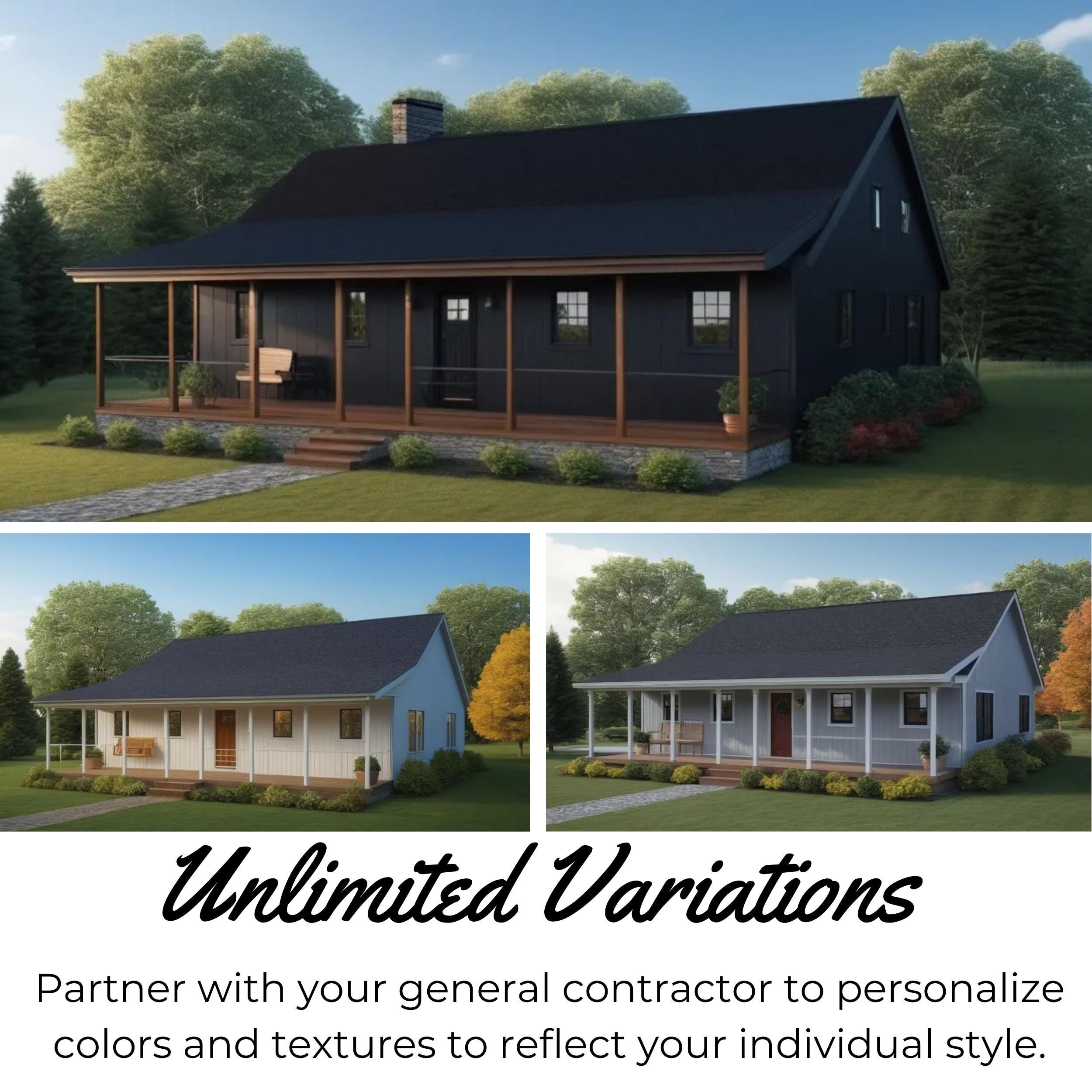 The Riverbank-slab Floor Plan, 2 Bed 2 Bath, Single Story Ranch House ...