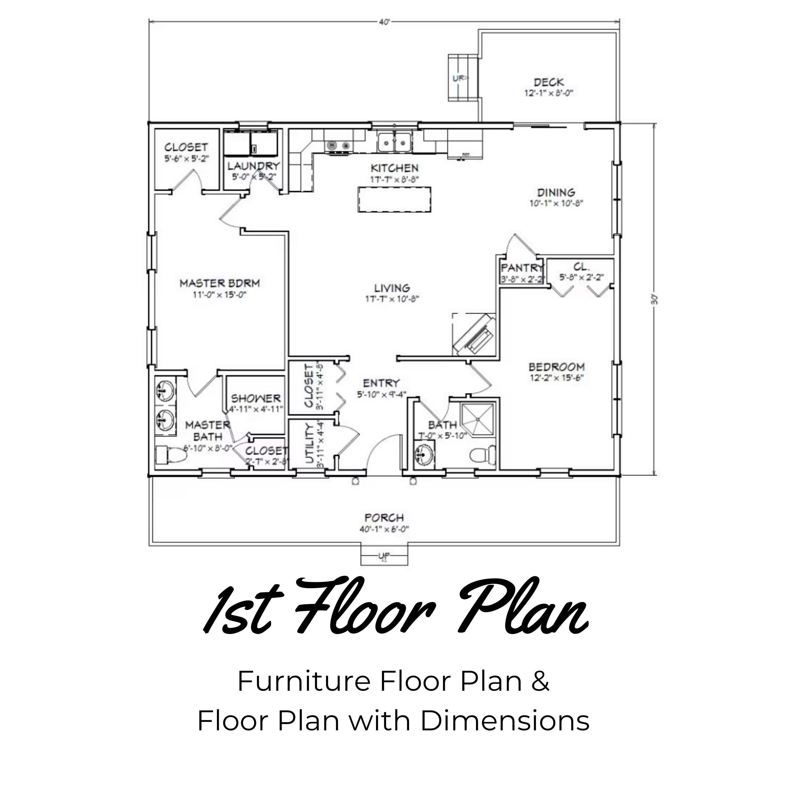 The Riverbank-slab Floor Plan, 2 Bed 2 Bath, Single Story Ranch House ...