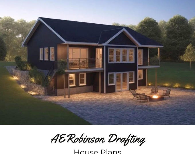 Thatcher House Plan, 2964 Square Feet - Etsy Canada