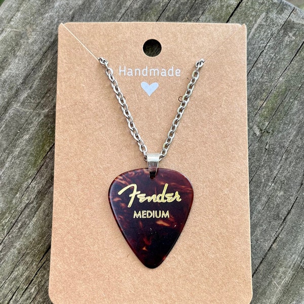 Guitar Necklace - Etsy
