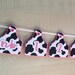 Holy Cow Im One Pink Cow Ear Tag Monthly Photo Banner Prop - Etsy