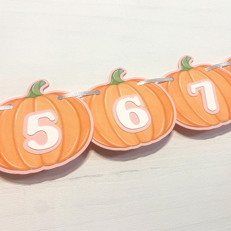 Pumpkin Banner - Etsy