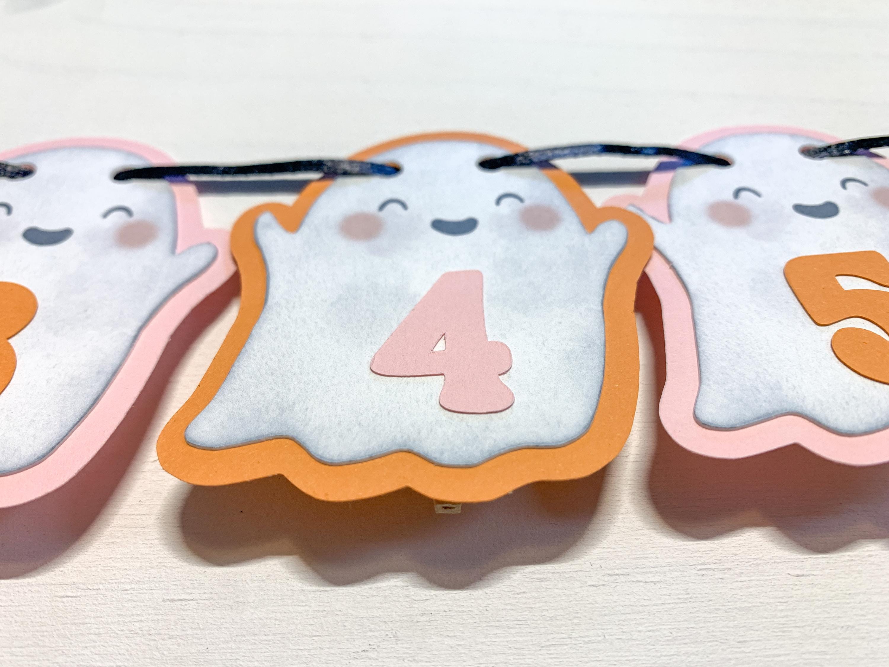 Spooky One Little Boo Ghost Themed Halloween Monthly Photo Prop ...