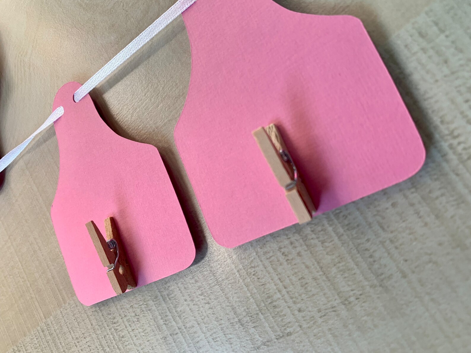 Holy Cow Im One Pink Cow Ear Tag Monthly Photo Banner Prop - Etsy