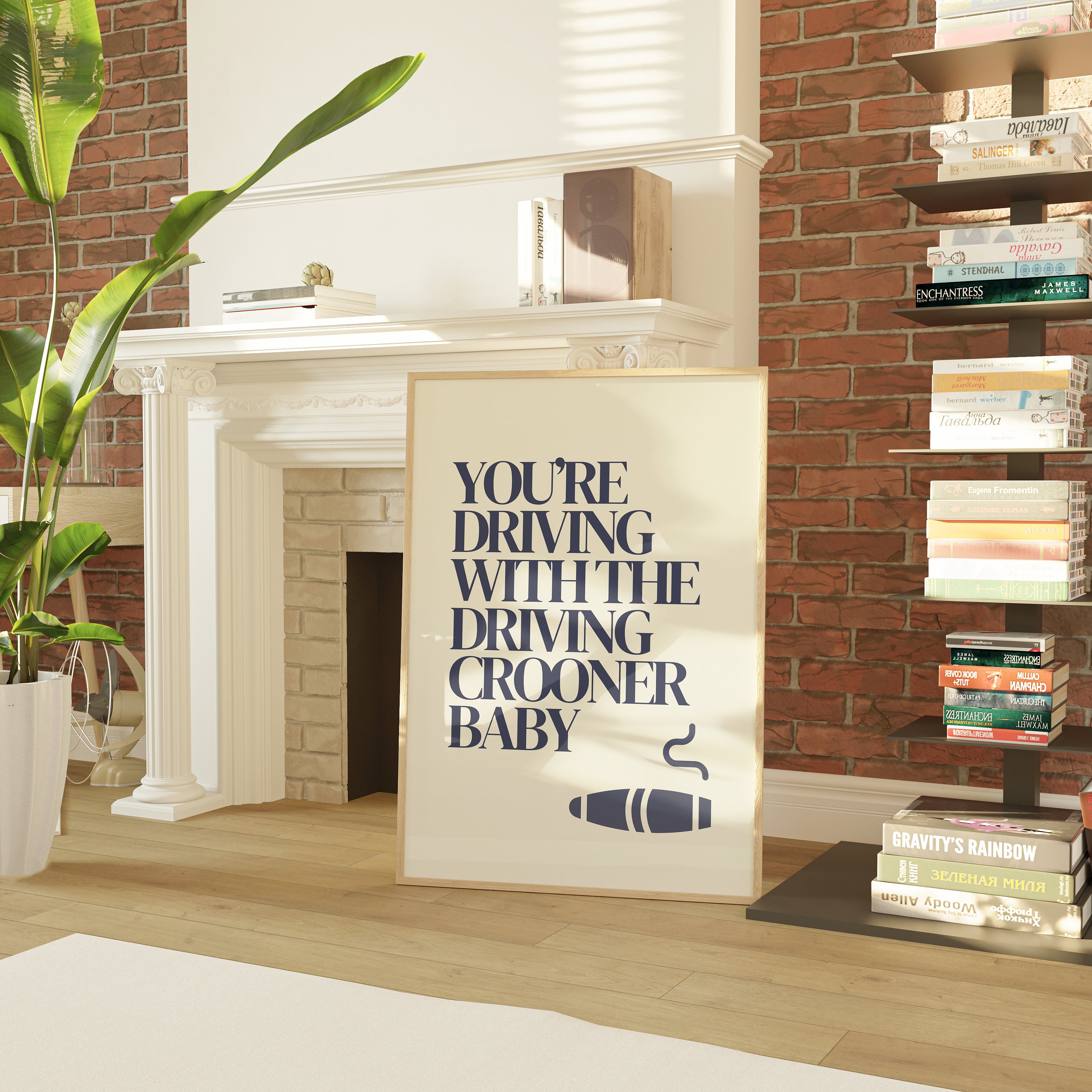 Driving Crooner PRINTABLE Poster I Think You Should Leave Gift Poster ...