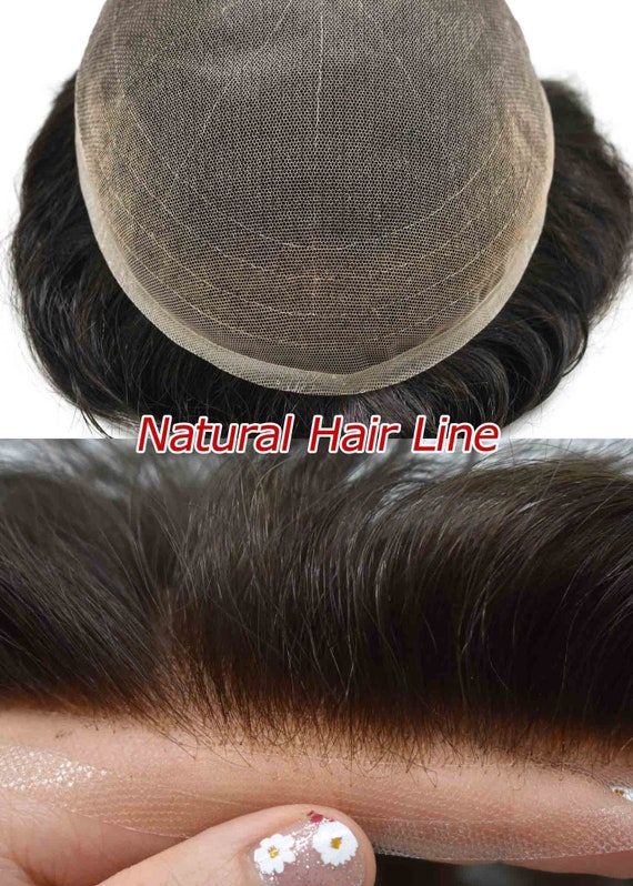 Topee for Mens Non Surgical Full Lace Men Hair Systems - Etsy