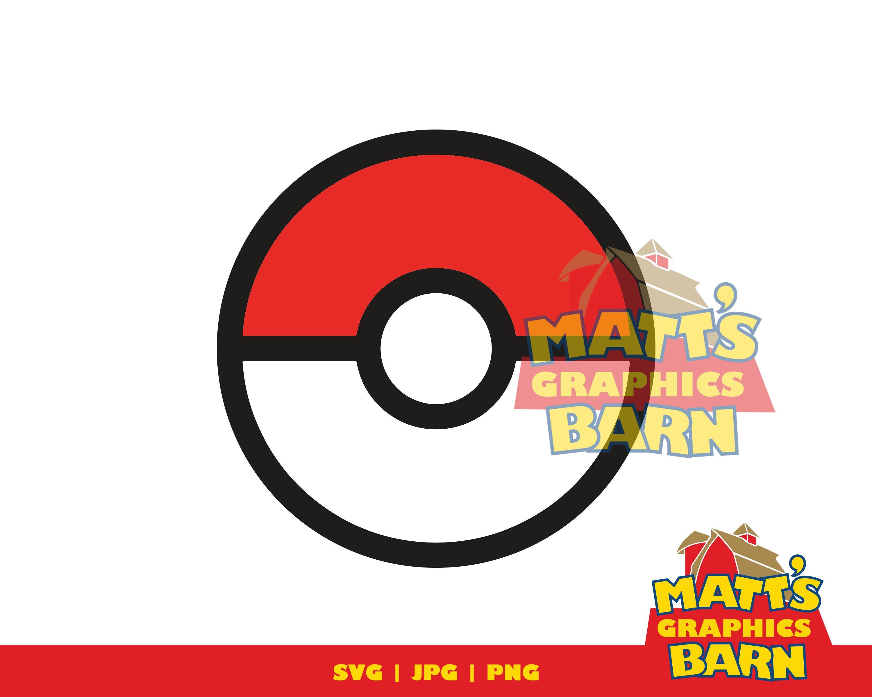 Pokemon Ball SVG - Pokeball SVG - Etsy