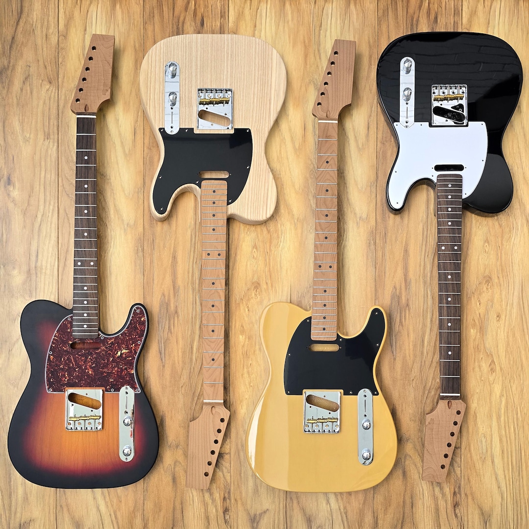 Premium T-series DIY Guitar Kit | Complete Build Package | Guitar ...