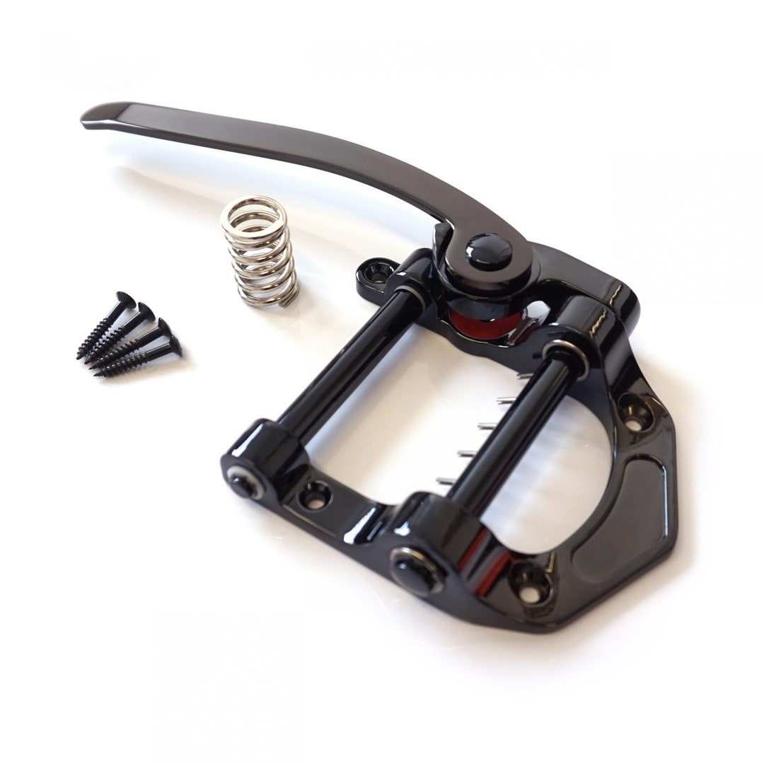 Bigsby Style Tremolo Vibrato Tailpiece - Flat Mount - Black - Etsy
