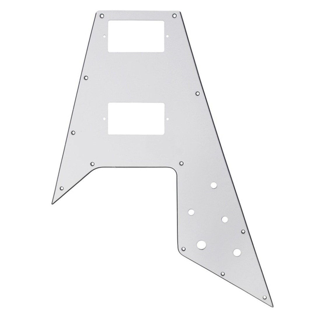 Flying V Pickguard Scratch Plate - White - Etsy