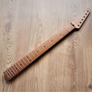 Left Handed Telecaster Compatible Roasted Maple Vintage Guitar Neck ...