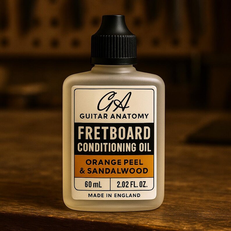 Guitar Anatomy Fretboard Conditioning Oil - Nourishes Rosewood, Ebony ...