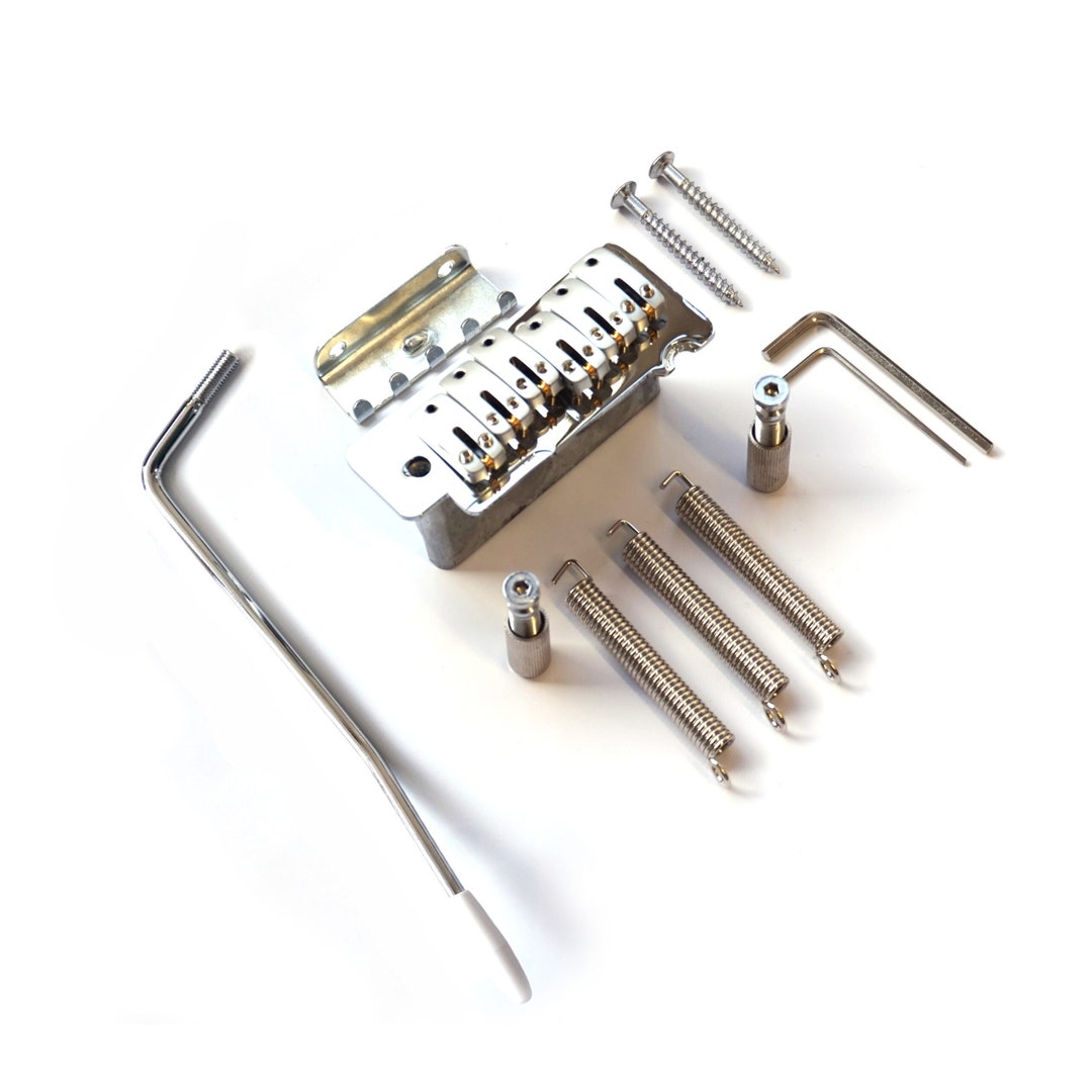 Stratocaster Roller Tremolo Kit 2-point - Chrome - Etsy