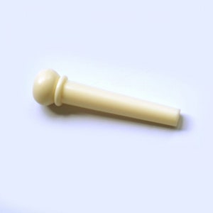 Cream Guitar Bridge Pins String Pegs With Black Dot Inlay - Etsy