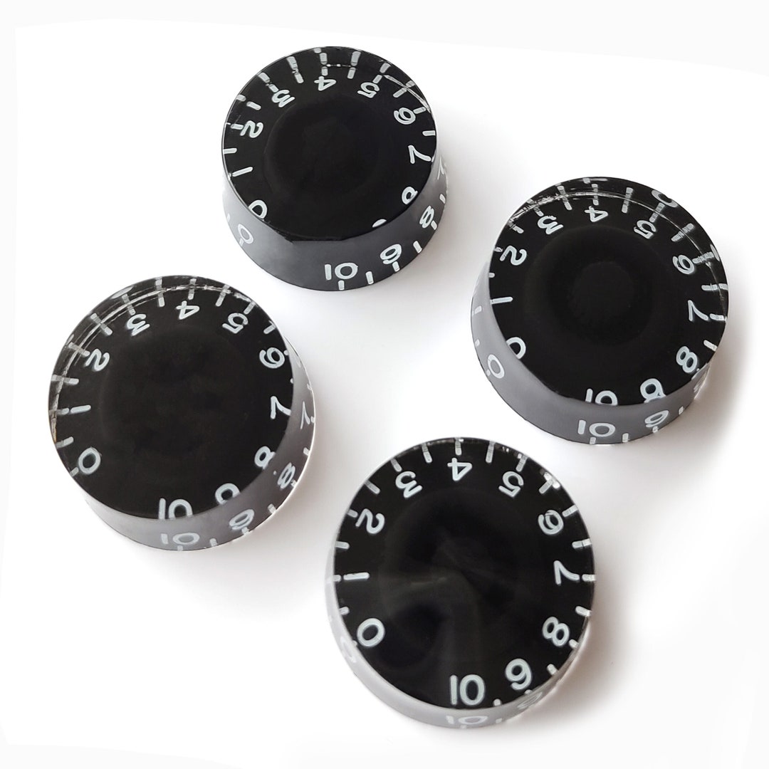 Speed Control Knobs Left Handed – Volume Tone for Gibson & Epiphone Les ...
