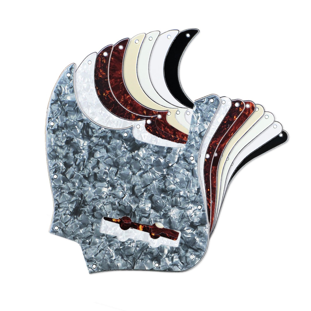 Left Handed Jazz Bass Pickguard Scratch Plate Fits Fender USA MEX - Etsy
