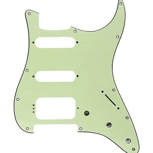 Stratocaster HSS Humbucker Pickguard Scratchplate to Fit Fender Ultra ...