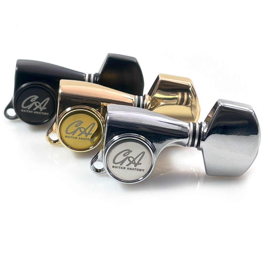 Guitar Anatomy Pro Tuners – 1:21 Ratio Fine Tuning Machine Heads - Etsy