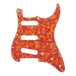 Colourful Strat Stratocaster Electric Guitar Pickguard Scratch Plates ...