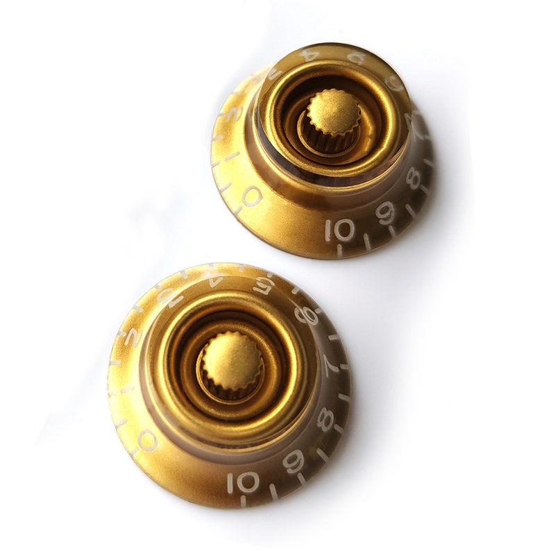 Top Hat Speed Control Knobs Left Handed – Volume Tone for Gibson ...
